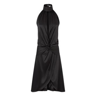 Nina Ricci Neckholder-Kleid mit Schleife - - Dresses - Damen - Schwarzk - XS