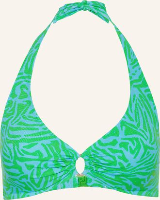 Lidea Lidea Neckholder-Bikini-Top Aqua Muse Mit Glitzergarn gruen