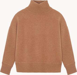 Kujten Pull col cheminée cachemire milano - Pull Ullo