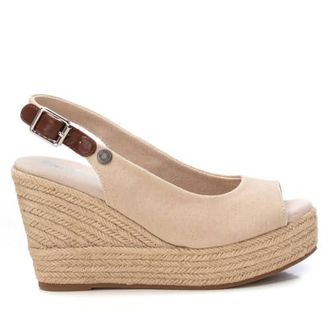 Refresh Sandale Femme Beige - Chaussures confortables et polyvalentes - Mode d&eacute;contract&eacute;e - Mod&egrave;le 17280701 (Taille38)