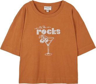 Emile Et Ida T-shirt Andy On The Rocks Coton Bio Emile et Ida