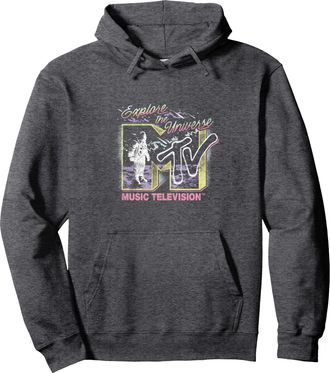Giesswein Music Television Explore The Universe Logo Pullover Hoodie