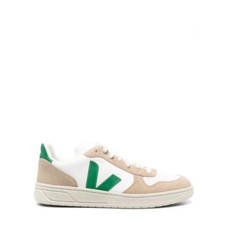 Veja V-10 Chromefree Leather Sneakers - - Shoes - Damen - Mehrfarbig - 38 EU