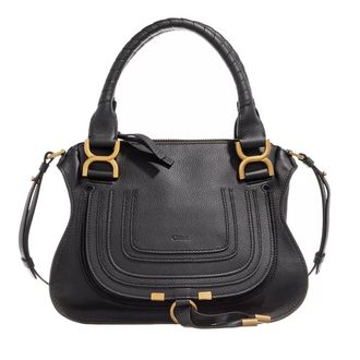 Chlo&eacute; Hobo Bags - Marcie Shoulder Bag Small - Gr. unisize - in Schwarz - f&uuml;r Damen