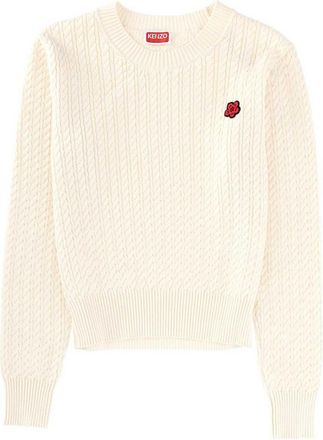 Kenzo Rundhalspullover - Hellrosa