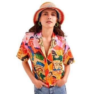 Desigual Damen Shirt Orange