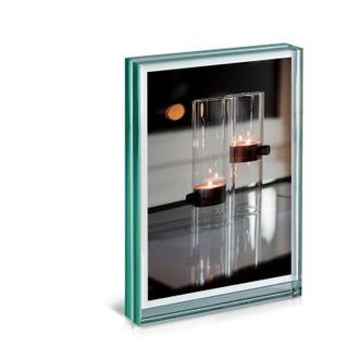 Philippi VISION Bilderrahmen - Doppelglas zum Stellen - 13 x 18 cm - Hochformat