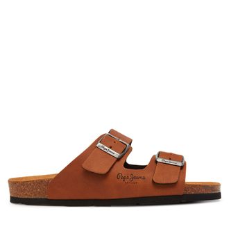 Pepe Jeans London Pantoletten Pepe Jeans PLS90637 Braun