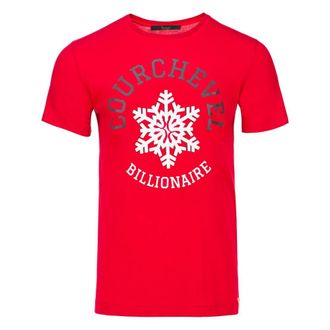 Billionaire Boys Club T-shirt Rundhals SS Winter Club - - Tops - Herren - Rot - 4XL