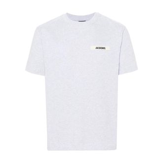 Jacquemus Grosgrain T-Shirt - - Tops - Herren - Grau - M