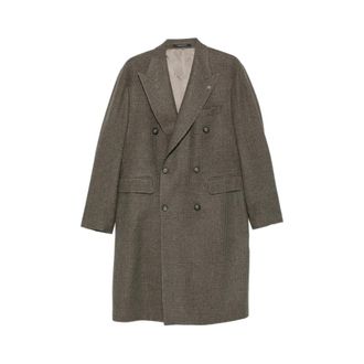 Tagliatore C-Ld10B Ev876 Mantel - - Coats - Herren - Braun - M