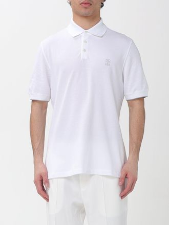 Brunello Cucinelli Polo BRUNELLO CUCINELLI Homme couleur Blanc