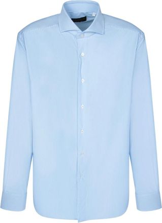 Dell'Oglio Homme, Chemises, Bleu, Taille: XL Chemise &agrave; manches longues