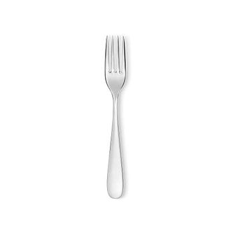 Alessi 5180/2 Nuovo Milano Fourchette de Table Design Acier Inoxydable, Blanc