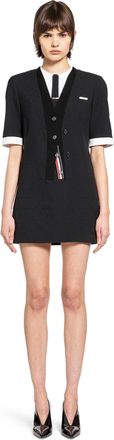 Thom Browne Trompe LOeil Patch Pocket Mini Dress