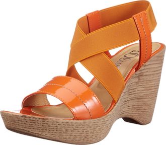 s.Oliver Damen Casual Sandalen, Orange (ORANGE 606)