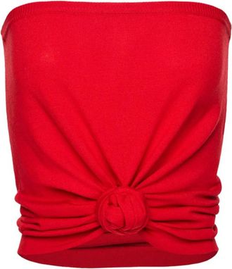 Magda Butrym Femme, Tops, Rouge, Taille: 38 FR Hauts
