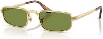 Ray-Ban Rb3927 By A$ap Rocky Sonnenbrillen Arista Gold Fassung Gr&uuml;n Glas 54-21