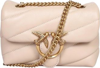 Pinko Pinko, Femme, Sacs, Beige, Taille: ONE Size Sac bandouli&egrave;re