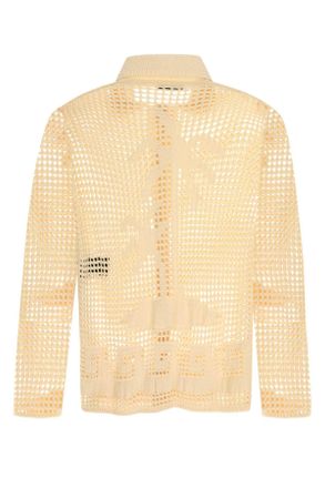 Alanui Wave Cardigan - Beige