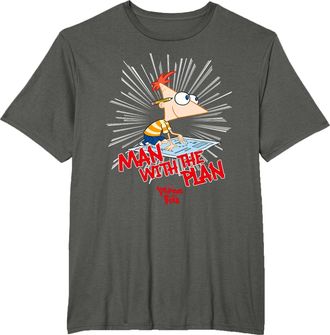 Disney Phineas und Ferb Phineas Man With The Plan T-Shirt