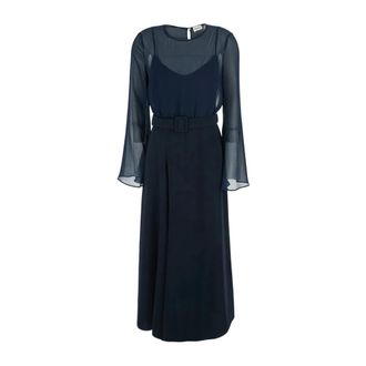P.A.R.O.S.H. P.a.r.o.s.h., Damen, Kleider, Blau, SGr&ouml;&szlig;e