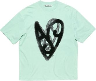 Acne Studios Homme, Tops, Vert, Taille: XL T-shirts