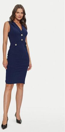 Rinascimento Rinascimento Coctailkleid CFC0019596002 Dunkelblau Regular Fit