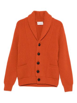McGeorge of Scotland cardigan à col châle - Orange