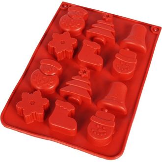 Koopman Weihnachten Silikon Schokoladenform