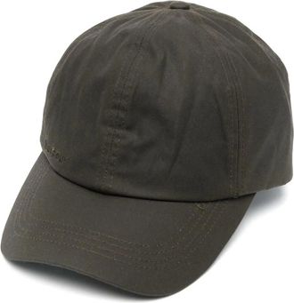 Barbour Homme, Accessoires, Vert, Taille: ONE Size Casquette Sport Wax&eacute;e
