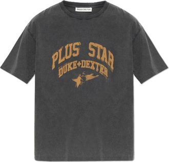 Duke + Dexter Duke + Dexter, Homme, Tops, Gris, Taille: L T-Shirt Logo