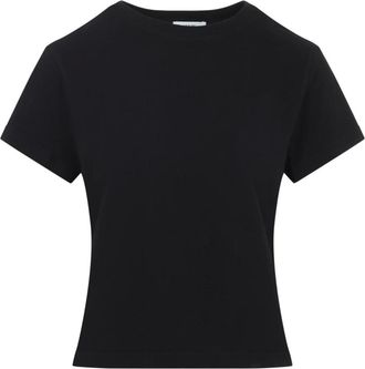 A Gold E Femme, Tops, Noir, Taille: 38 FR Adine Shrunken TEE