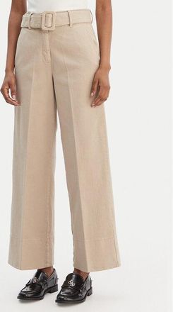 Marella Stoffhose Nicchia 2613131074 Beige Regular Fit
