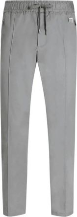 Dolce & Gabbana Baumwoll-Gabardine-Jogginghose - - Trousers - Herren - Grau - L