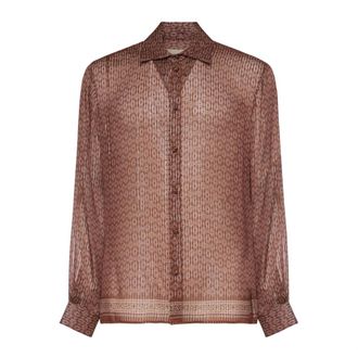 Valentino Garavani Herren, Shirts, Braun, MGr&ouml;&szlig;e