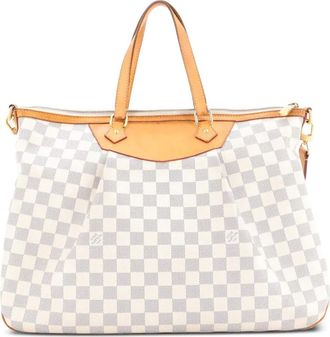 Louis Vuitton Siracusa Handbag Damier GM shoulder bag - Blanc