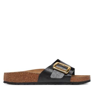 Birkenstock Pantoletten Birkenstock Catalina Cushion Buckle 1029481 Schwarz