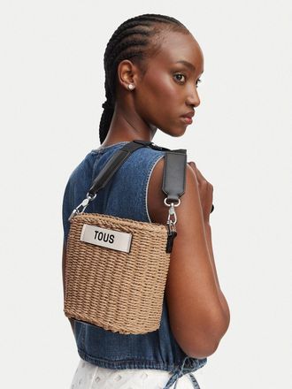 Tous Handtasche TOUS Saca Scoubidou 2001854651 Beige