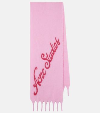 Acne Studios Schal mit Fil Coupé