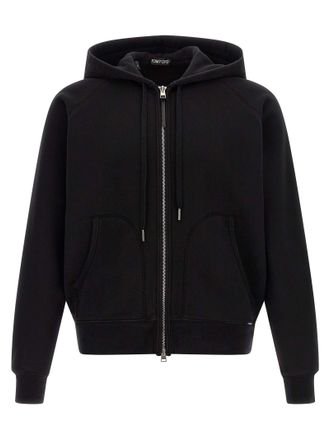 Tom Ford Mens Black Cotton Sweatshirt Clothing