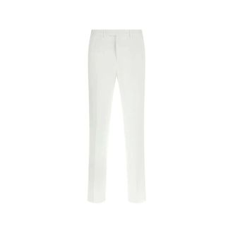 Pantaloni Torino Homme, Pantalons, Blanc, Taille: L Slim-fit Pantalons