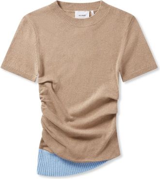 Axel Arigato Femme, Pulls, Beige, Taille: 40 FR Pulls &agrave; col rond