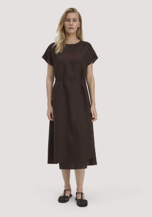 Hessnatur A-Linien-Kleid aus reinem Leinen (1-tlg)