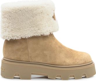 Moncler Femme, Chaussures, Brun, Taille: 40 EU Aurea Mid Boot