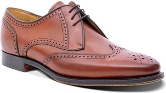 Barker Bakewell Chaussures richelieu en cuir Oxford faites &agrave; la main pour homme - &Eacute;l&eacute;gance intemporelle et savoir-faire sup&eacute;rieur, Veau ch&acirc;taignier, 46 EU