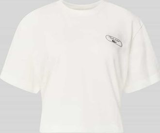 Lacoste Sport Regular Fit T-Shirt aus Baumwoll-Mix