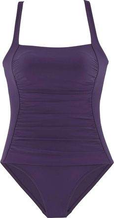 Lascana Damen Badeanzug mit Formeffekt und optimalem Halt