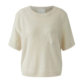 Oui Damen, Strickwaren, Beige, 2XLGr&ouml;&szlig;e