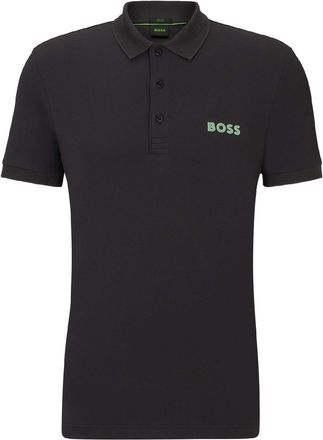 HUGO BOSS Paule 4 Poloshirt f&uuml;r Herren, Schmal (Holzkohle)